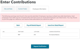 Ascensus - Entering Contributions on the Plan Sponsor Website